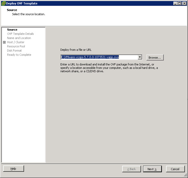 vCenter Operations for View 1.5 - Part 1: Deploy and configure vCenter ...